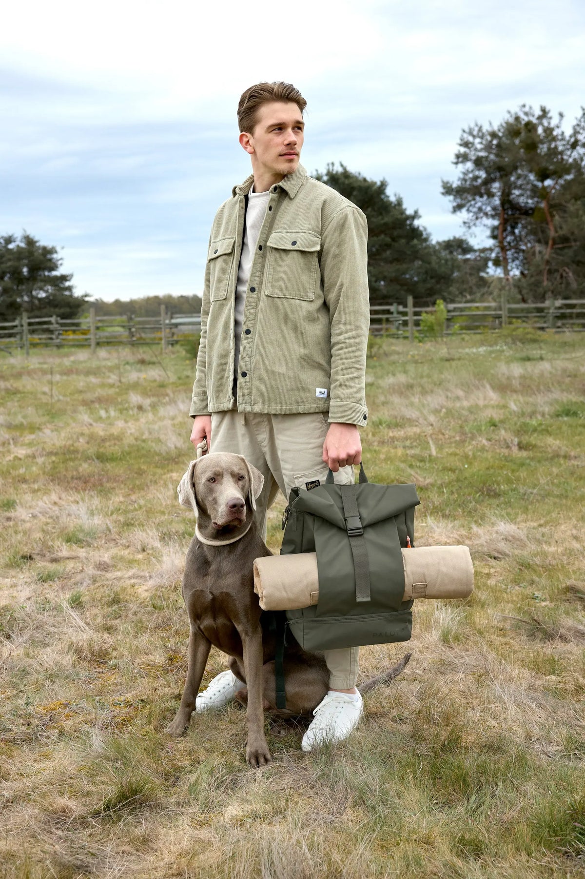 Rolltop Rucksack - Yoska, Dunkelgrün | PALOPA